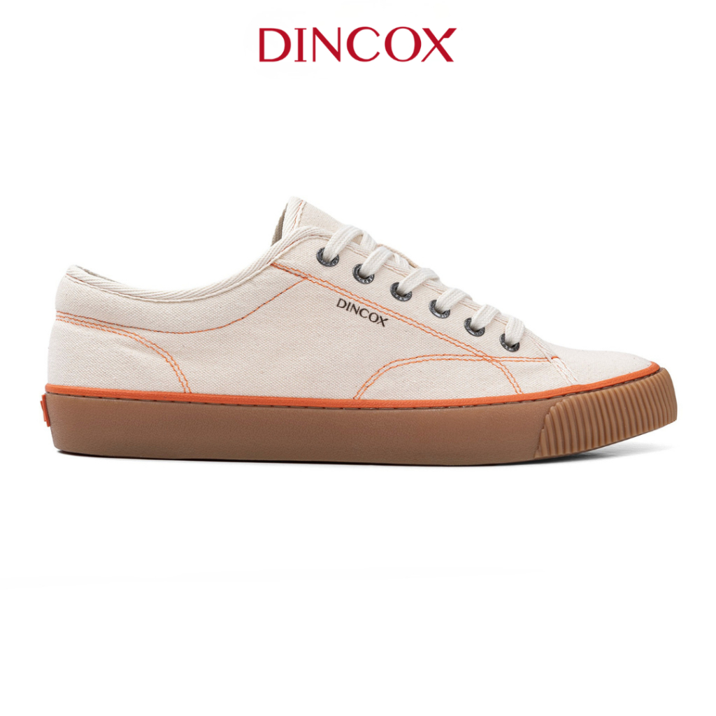 Giày Sneaker Vải Canvas Unisex E18 Natural DINCOX Đơn Giản Hiện Đại ...