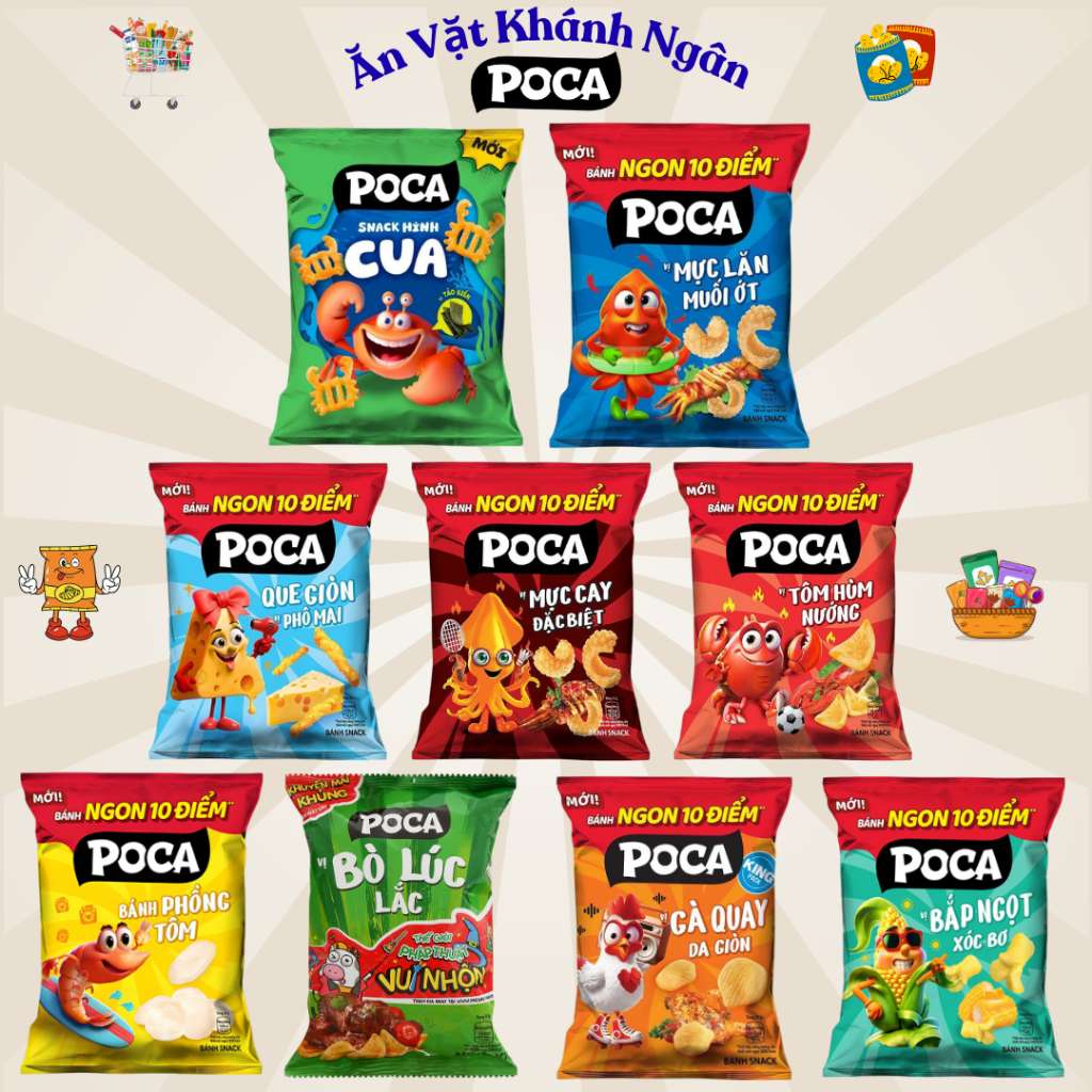 Poca - Giá Tốt, Miễn Phí Vận Chuyển, Đủ Loại | Shopee Việt Nam