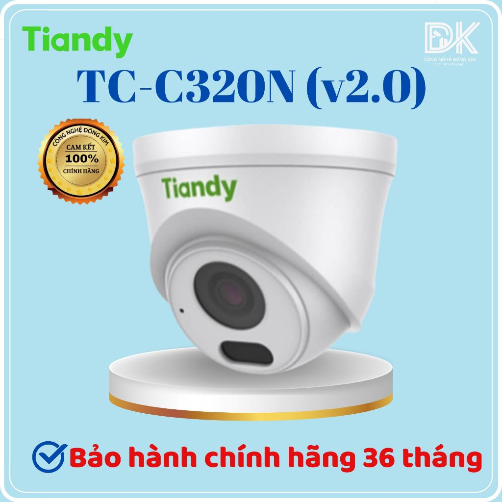 Camera ip TIANDY TC-C320N lắp trong nhà, Hỗ trợ chuẩn Onvif, Chính hãng ...