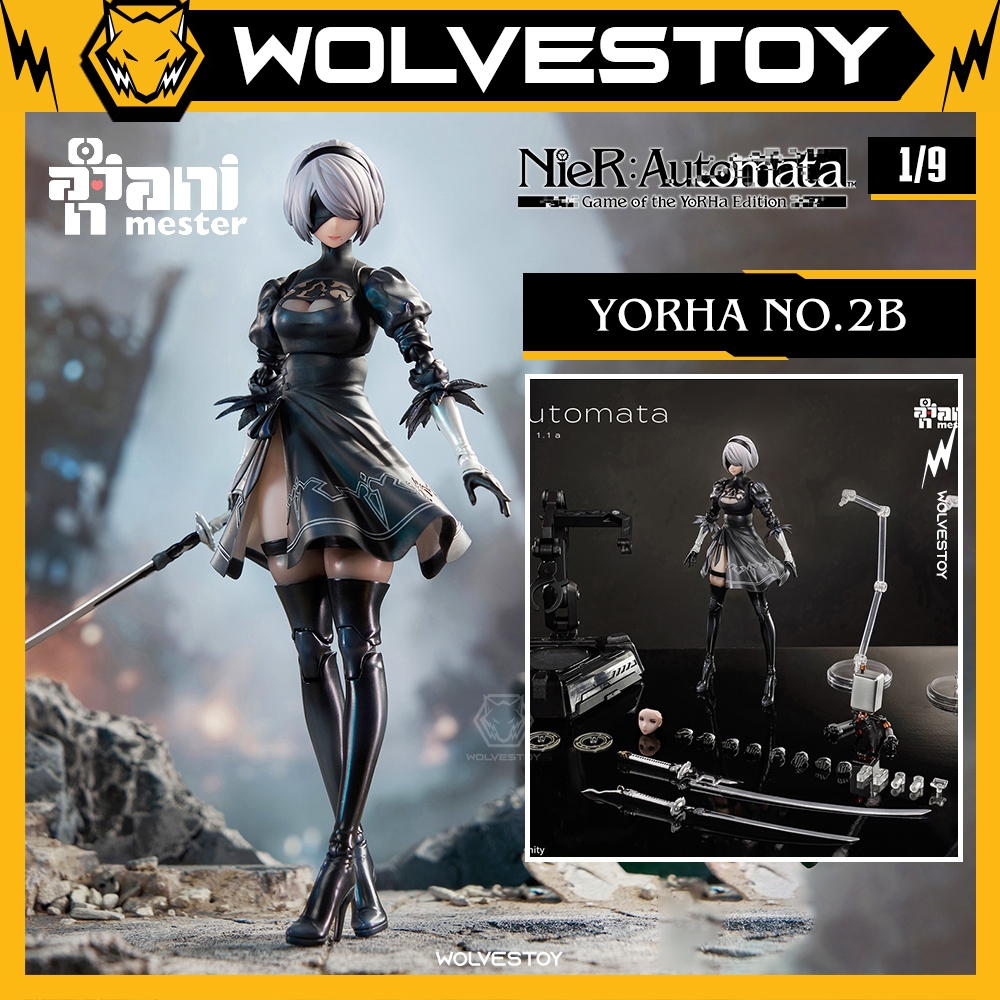 Mô Hình Animester Nier Automata Ver1.1a 2B YoRHa No.2 Type B 1/9 Action ...