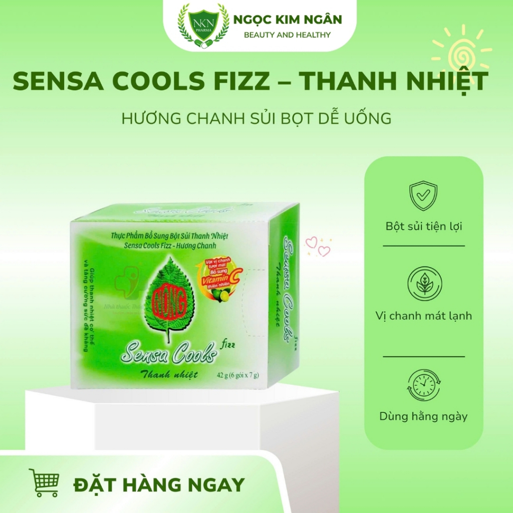 Sensa Cools - Bột Sủi Thanh Nhiệt Giá Tốt, Chính Hãng, Chất Lượng ...