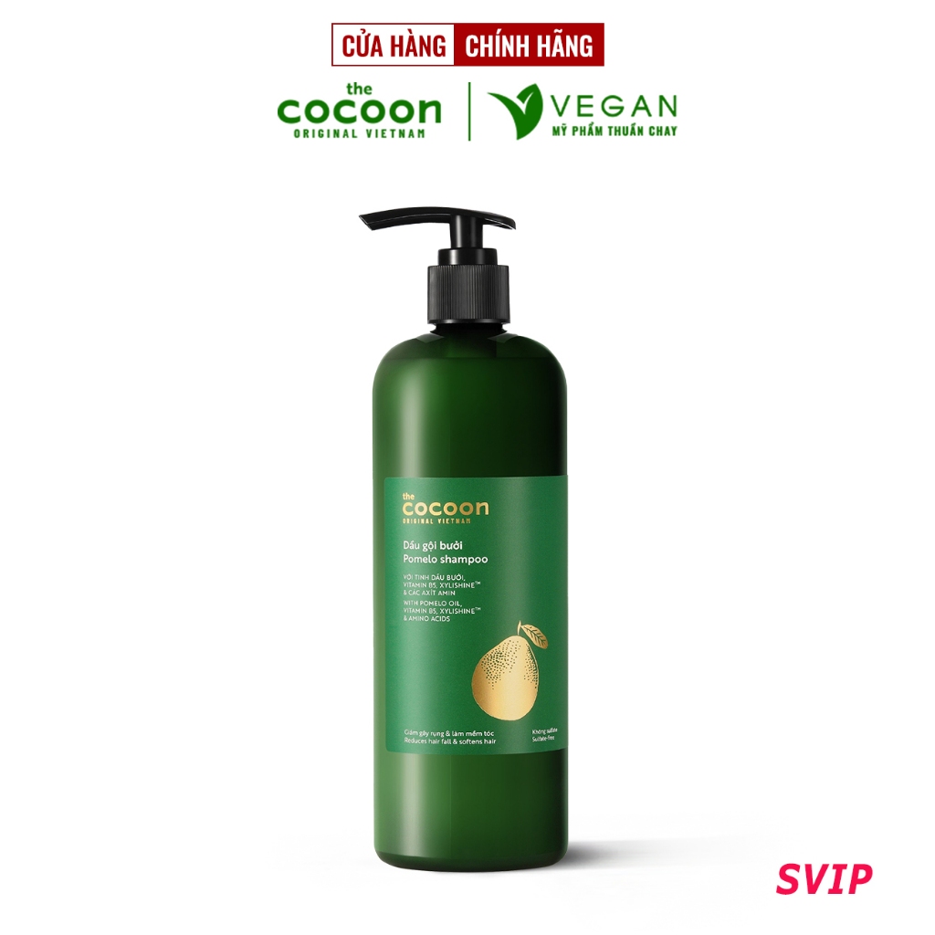 [SVIP] Dầu gội bưởi Pomelo Cocoon Bigsize - giúp giảm gãy rụng và làm ...