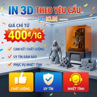 In 3D Theo Yêu Cầu, Giá Siêu Rẻ, In FDM (KHÔNG TỰ Ý ĐẶT HÀNG - ĐỌC KỸ ...