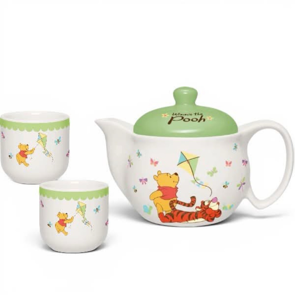 Bộ Bình Và Tách Trà Winnie The Pooh - Pompompurin | Shopee Việt Nam