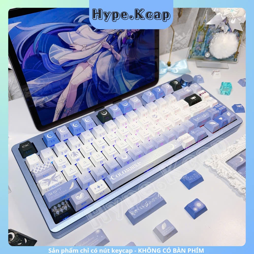 Keycap FKKeys Genshin Impact: Columbina Cherry Profile Chất liệu PBT ...