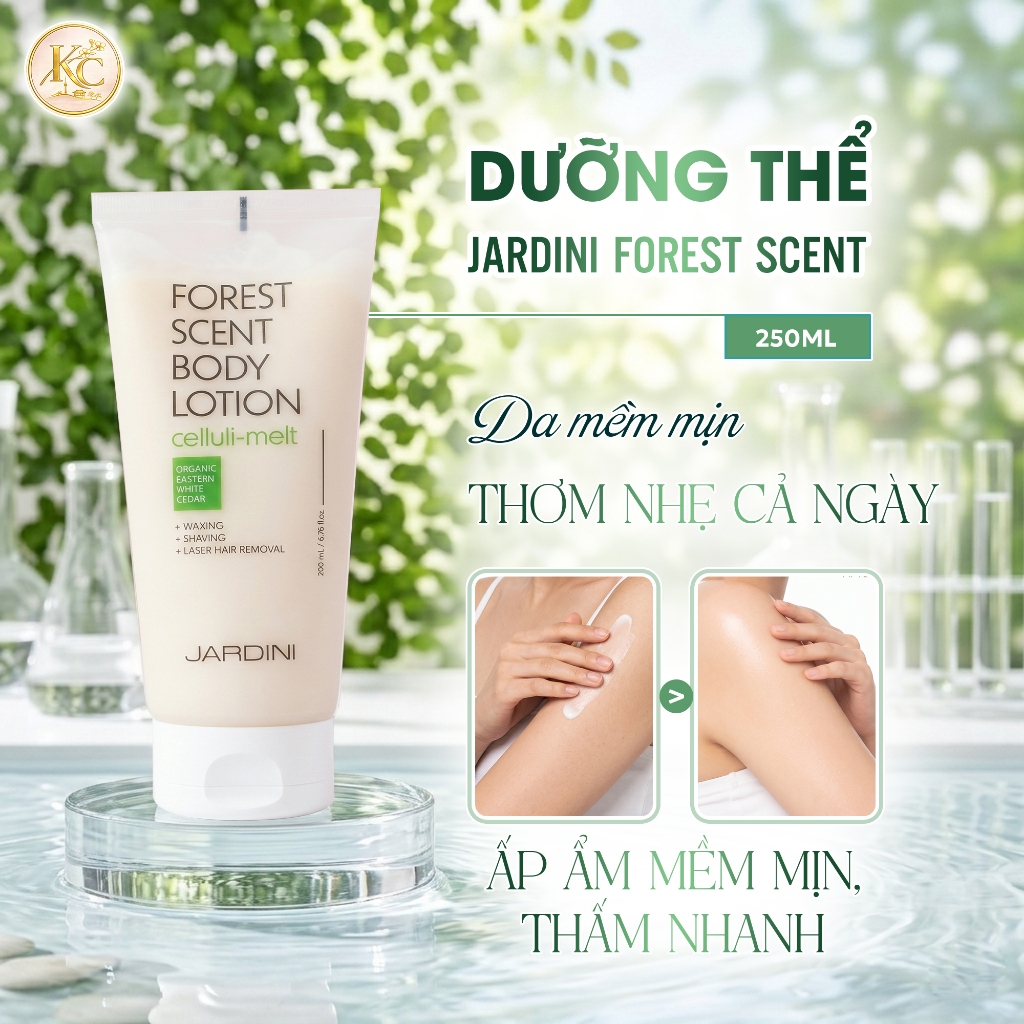 Dưỡng Thể JARDINI Forest Scent Body Lotion – Cấp Ẩm Mềm Mịn, Thấm Nhanh ...