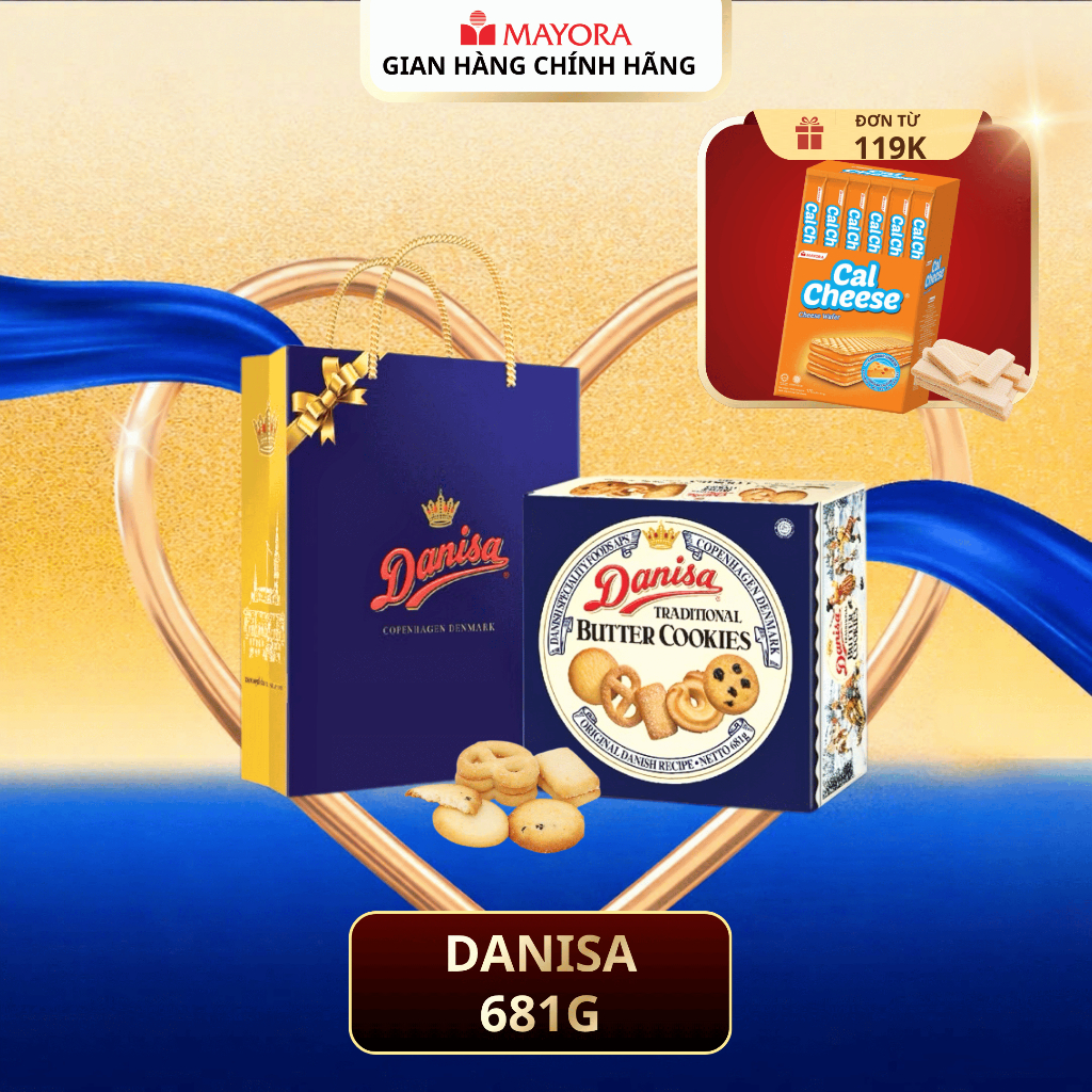 Danisa - Bánh Giá Tốt, Chính Hãng, Đảm Bảo | Shopee Việt Nam