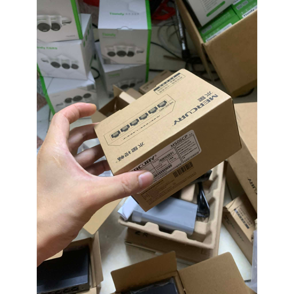 Switch PoE Mercury Chia Nguồn 5 Cổng 6 Cổng 8 Cổng 10 Cổng RJ45, Cấp ...