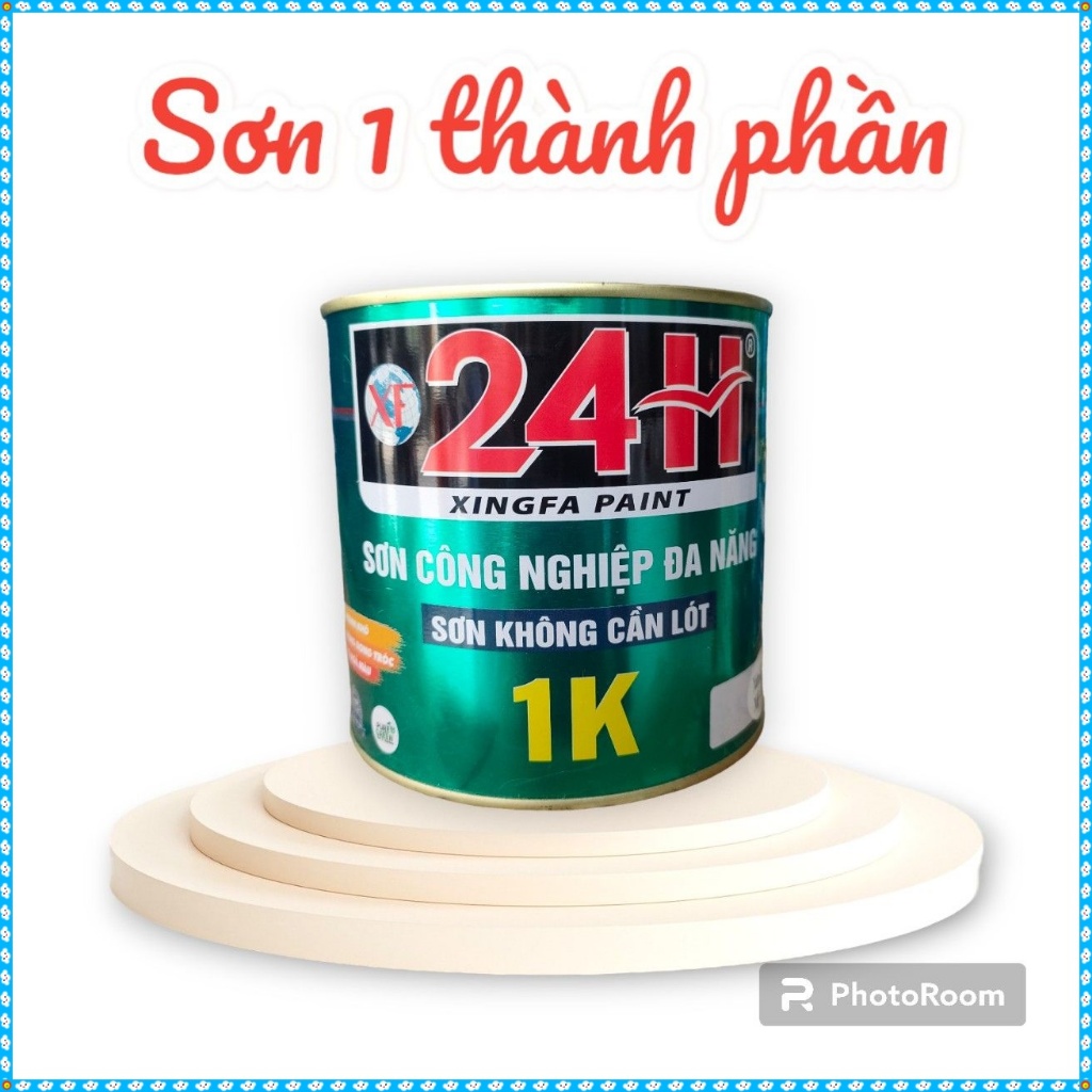 Sơn sắt mạ kẽm 1K Xingfa màu nhũ vàng, nhũ bạc lon 900gr | Shopee Việt Nam