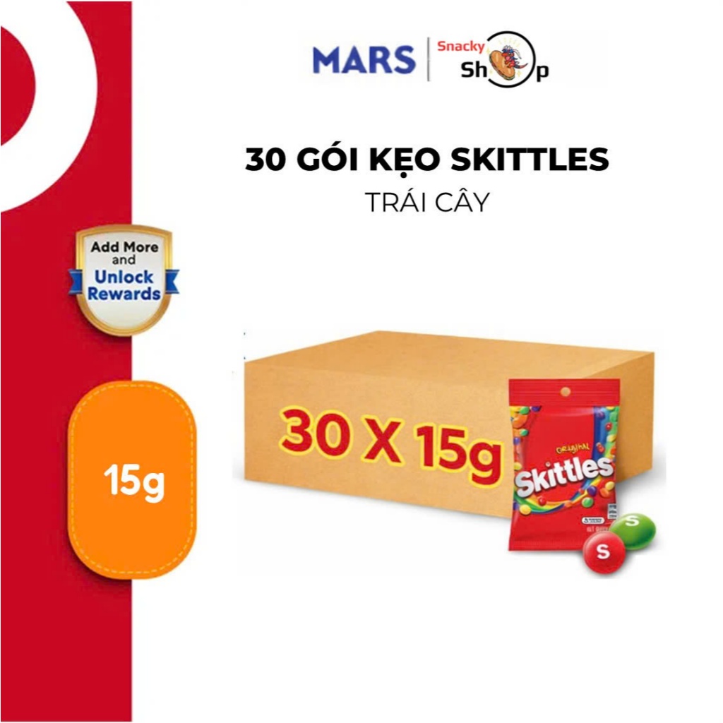 Skittles - Kẹo Trái Cây Chính Hãng, Giá Tốt, Đảm Bảo | Shopee Việt Nam