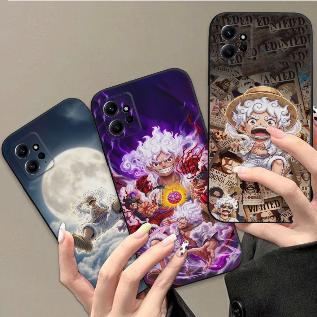 Ốp Luffy Gear 5 anime dành cho Xiaomi Redmi 13 13C 14C 15 15C A3 A5 ...