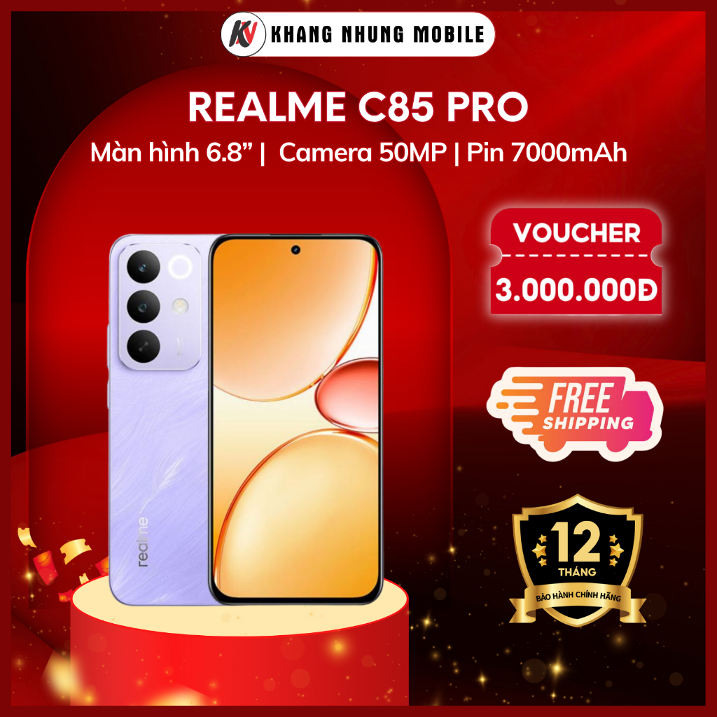 Realme c85 pro - Giá Tốt, Sale Tháng 06, Freeship 0Đ | Shopee Việt Nam