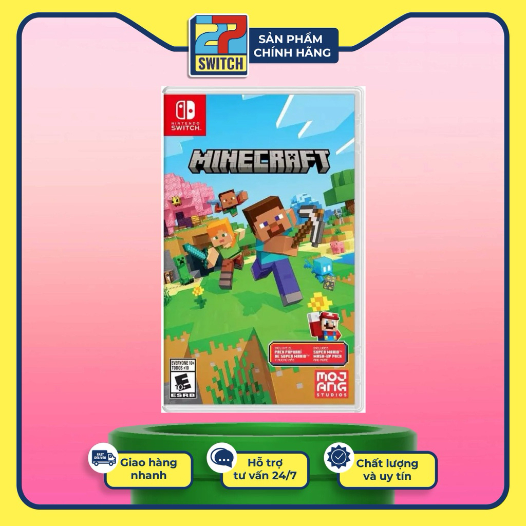 minecraft nintendo - Giá Tốt, Sale Tháng 07, Freeship 0Đ | Shopee Việt Nam