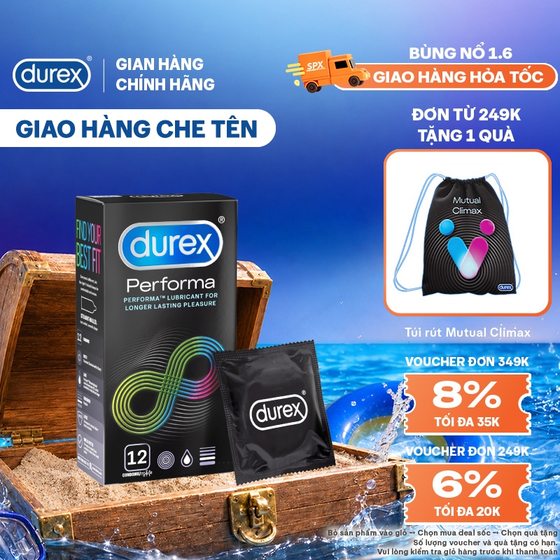 Durex - Bao Cao Su Giá Tốt, Chất Lượng, Đa Dạng | Shopee Việt Nam