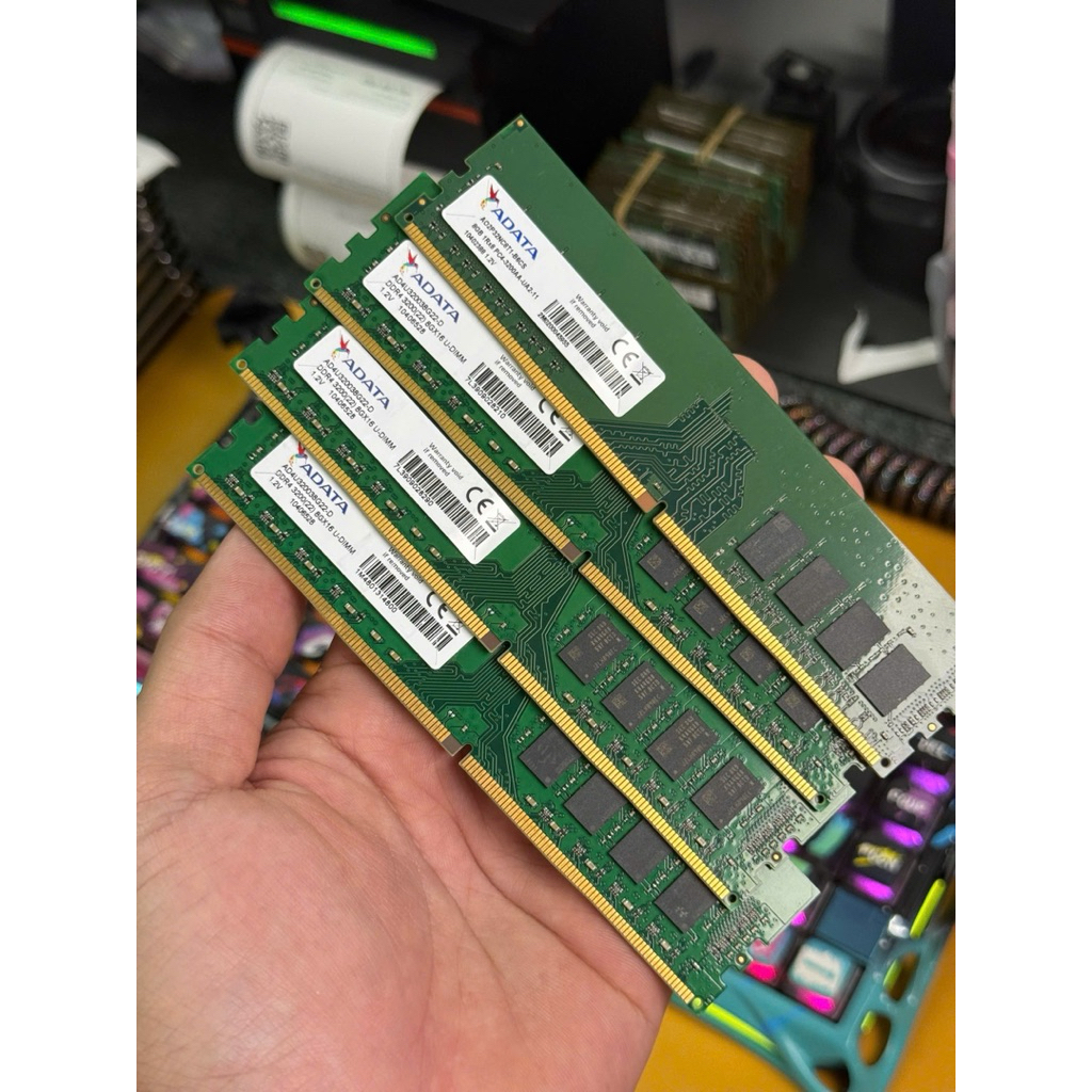 Ram PC (máy bàn ) DDR4 8gb bus 3200 máy bộ . Bảo hành 3 năm | Shopee ...