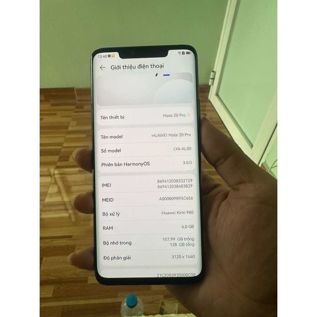 Điện thoại huawei mate 20 pro 6/128gb | Shopee Việt Nam