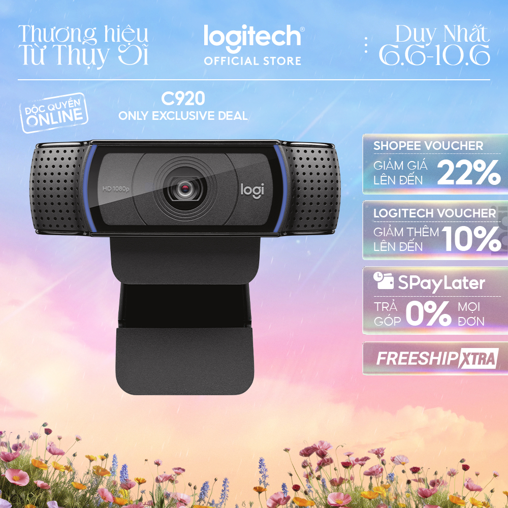 webcam logitech hd pro c920 - Giá Tốt, Sale Tháng 06, Freeship 0Đ ...