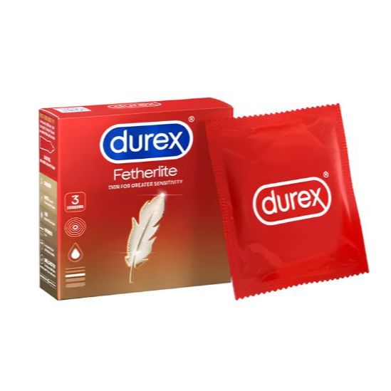 Bao Cao Su Durex Fetherlite Siêu Mỏng Hộp 3 Cái 52.5Mm Vừa Vặn Độ Bảo ...