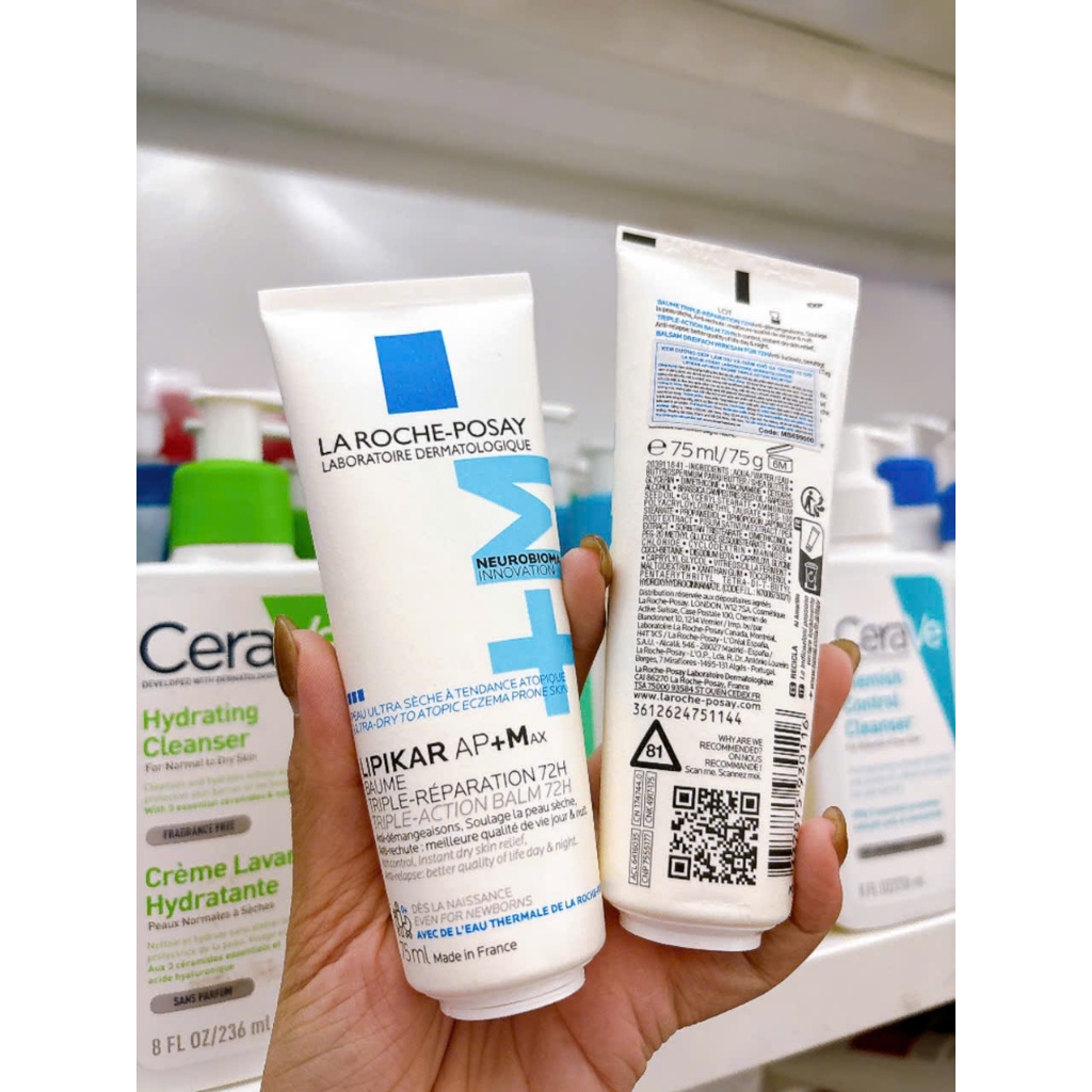 Kem Dưỡng La Roche-Posay Lipikar Baume AP+ Làm Dịu Da Cho Trẻ Em 75ml ...