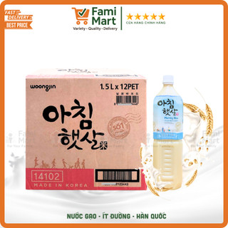 [Hsd 1/2027] [combo 3 chai & Thùng 12 chai] Nước gạo rang Hàn Quốc ...