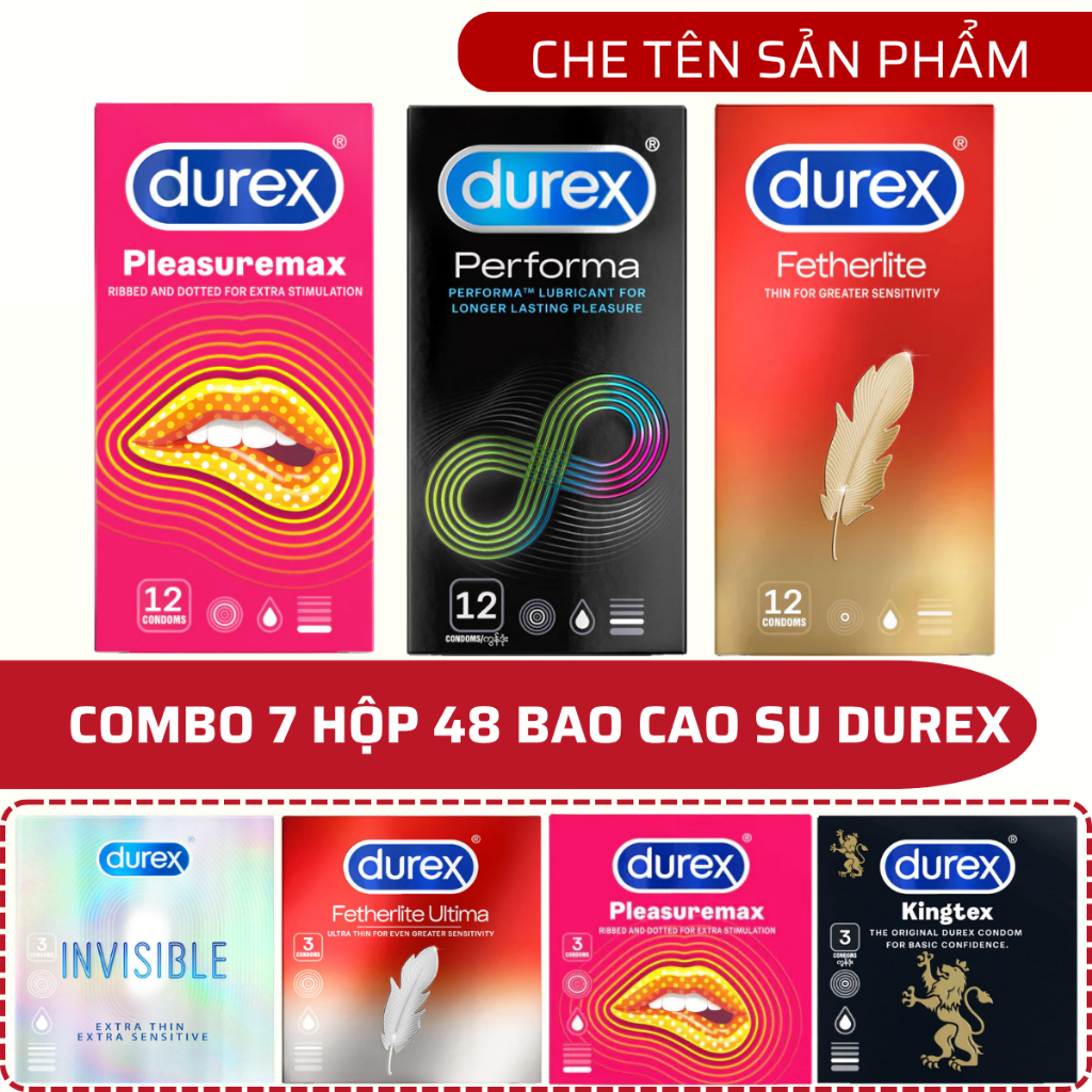 Durex - Bao Cao Su Giá Tốt, Chất Lượng, Đa Dạng | Shopee Việt Nam