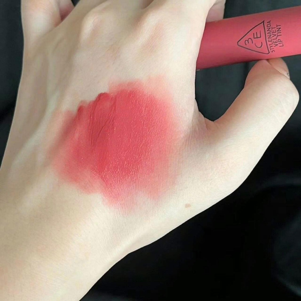 Son 3CE Velvet Lip Tint Pink Break – Màu Hồng Đào Bền Màu Lâu Trôi ...