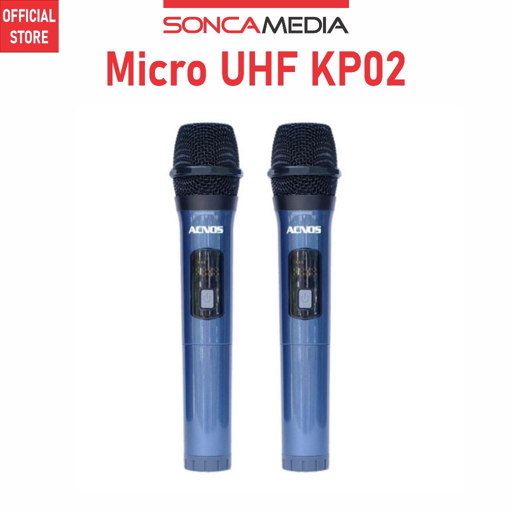 Micro không dây UHF ACNOS KP02 cao cấp - Bảo hành 6 tháng (Micro rời ...