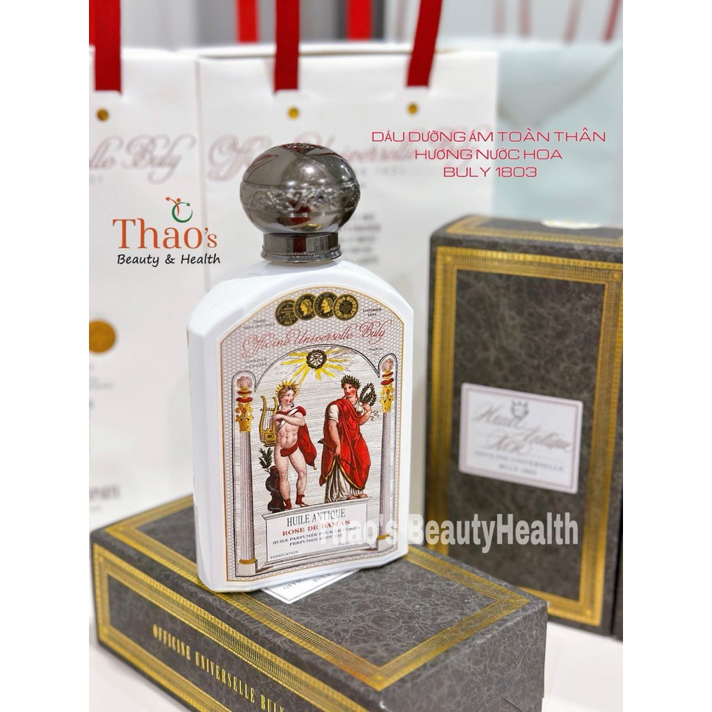 Dầu dưỡng ẩm hương nước hoa Buly 1803 Perfumed Body Oil Buly Oil (190ml ...