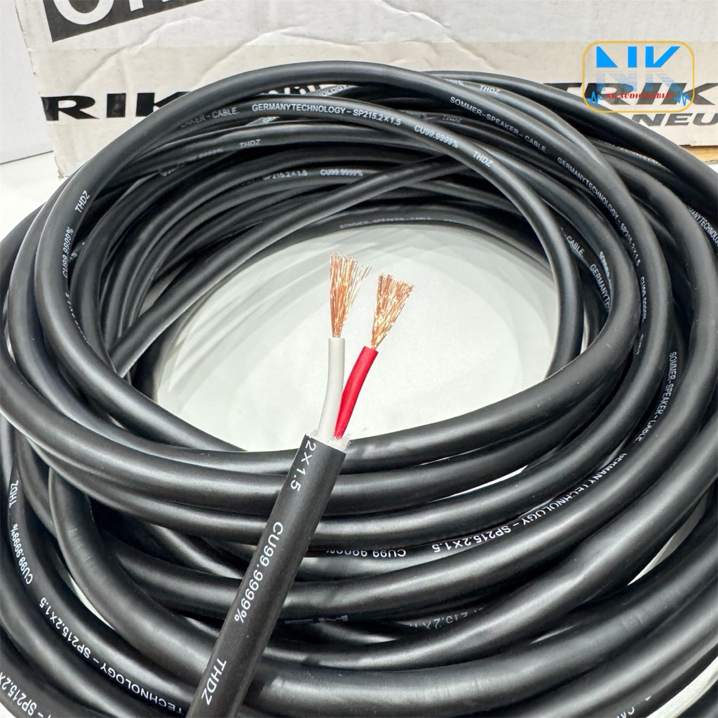 Combo 10m dây loa sommer 2x1.5 đồng nguyên chất | Shopee Việt Nam