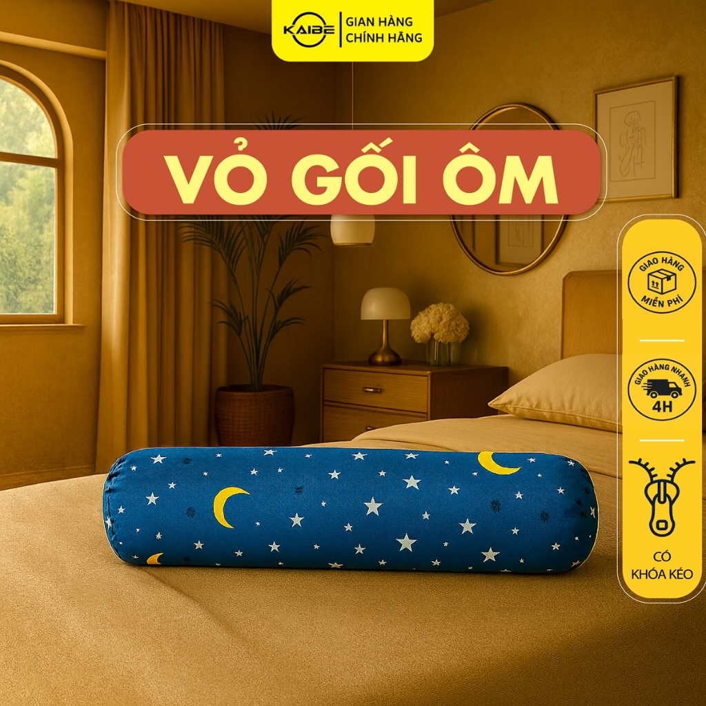Vỏ Gối Ôm Cotton TL 35x100cm | Mềm Mịn, Dễ Thương, Mau Khô, Đủ Size ...