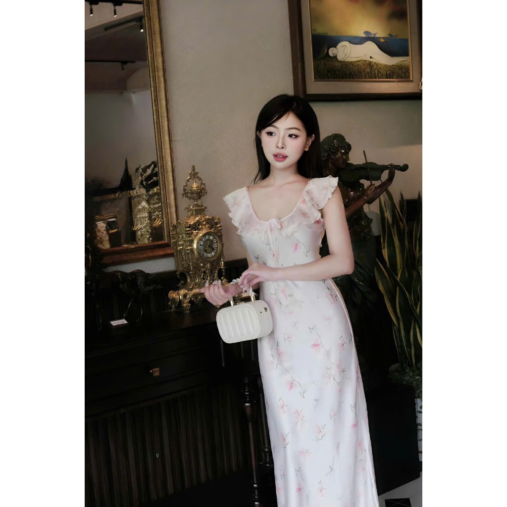 Đầm lụa cao cấp Flora + Slayla Silkdress | Shopee Việt Nam