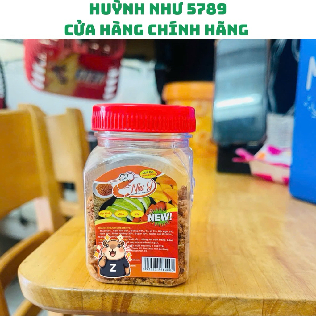 [CHÍNH HÃNG]Muối tôm Như Ý hủ lớn nhỏ đủ size 60g loại hảo hạng ...