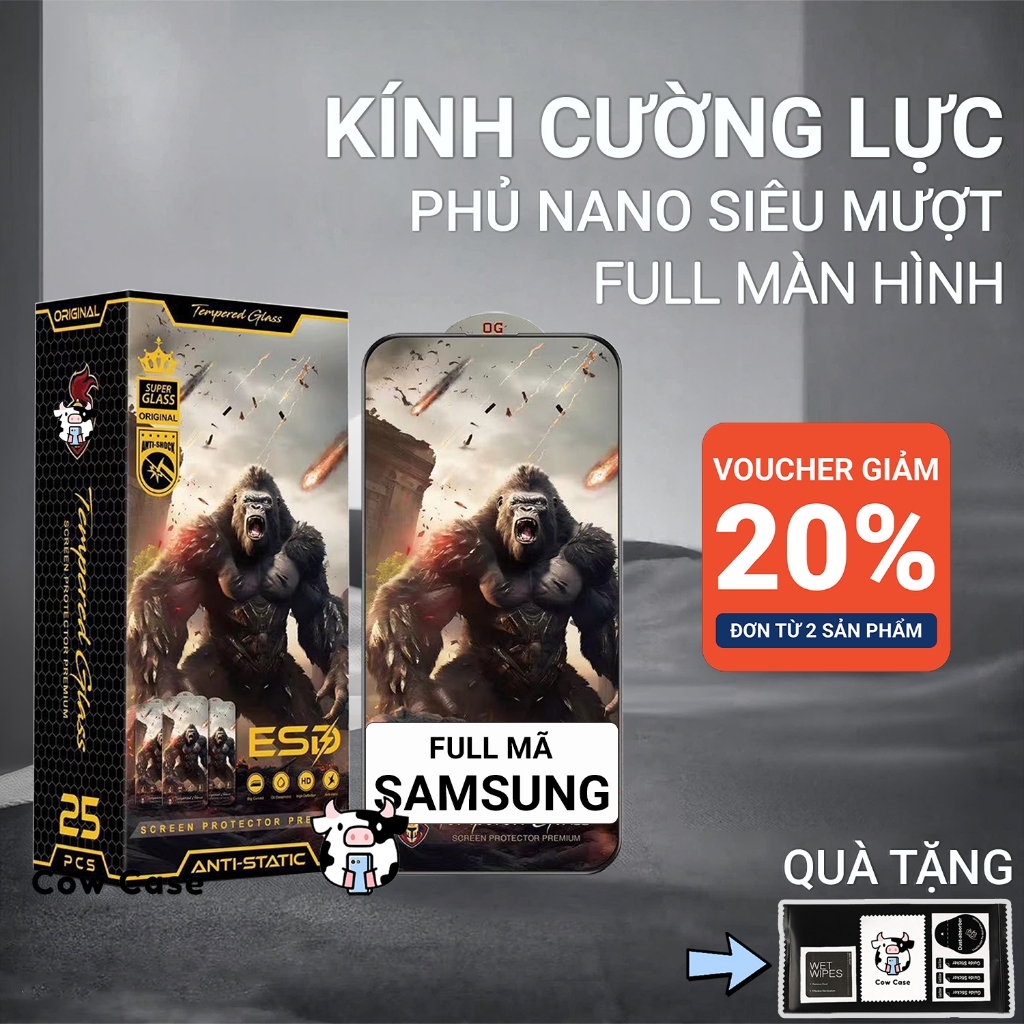 Cường lực Samsung A17 A07 A56 A36 A06 A55 A25 A16 A15 A35 A12 A05 A23 A14 A13 A03 A05S A51 A04 ...