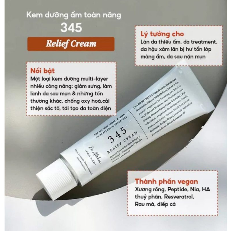 Kem dưỡng 345 Relief Cream fullsize 50ml | Shopee Việt Nam