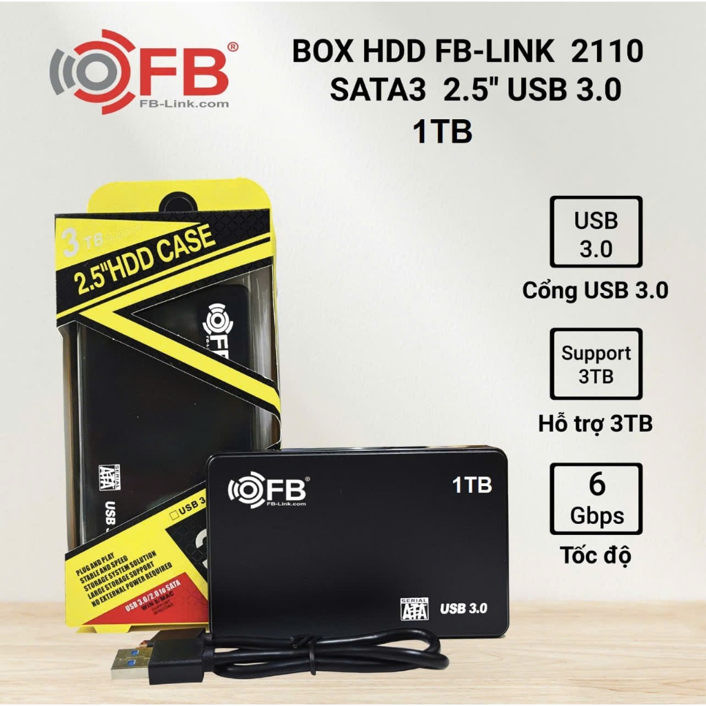 Ổ Cứng Di Động HDD 1TB 2.5" USB 3.0 | Shopee Việt Nam
