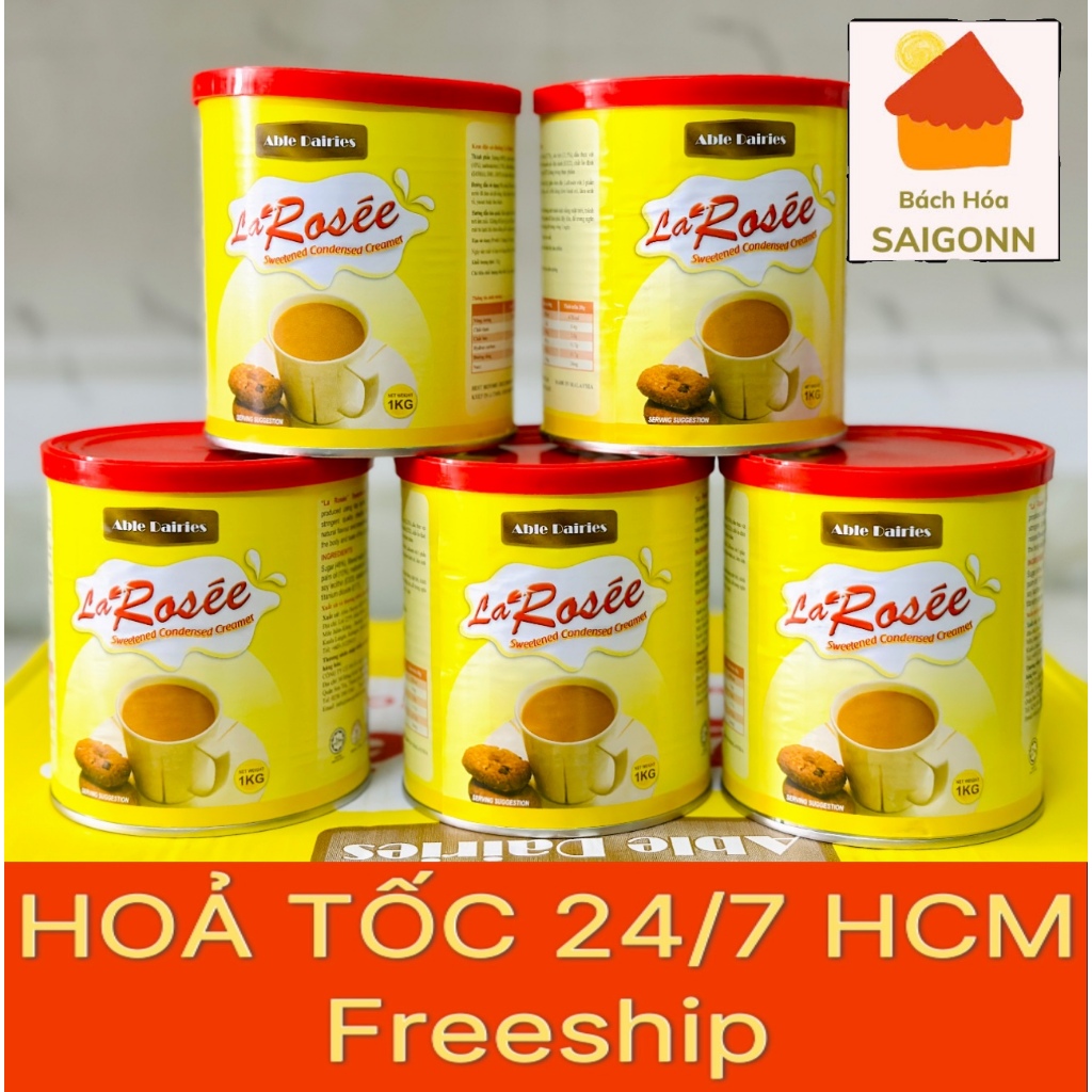 Sữa Đặc Có Đường LaRosee (LaRosée) Nhập Khẩu Malaysia Lon 1 KG | Shopee ...