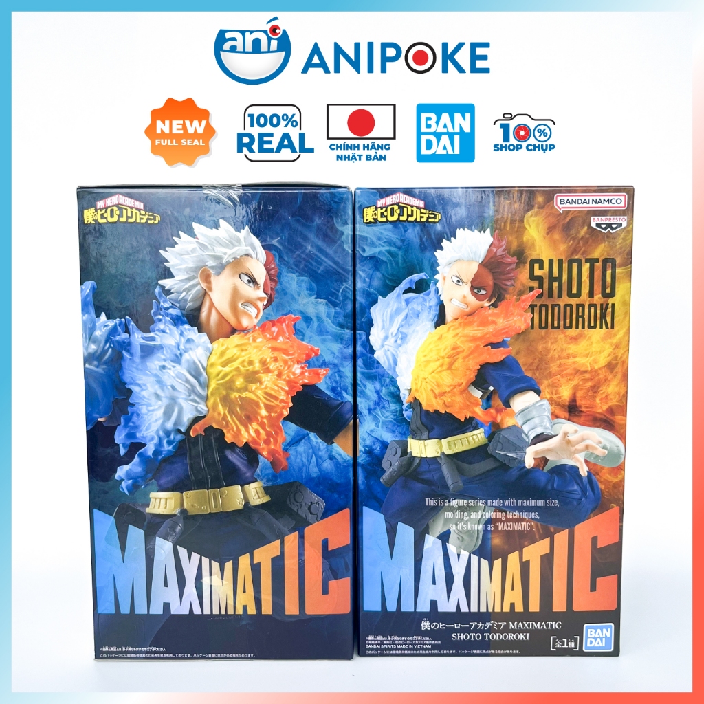 Mô hình Shoto Maximatic cú đấm lửa PhosPhor MHA Học Viện Anh Hùng chính ...