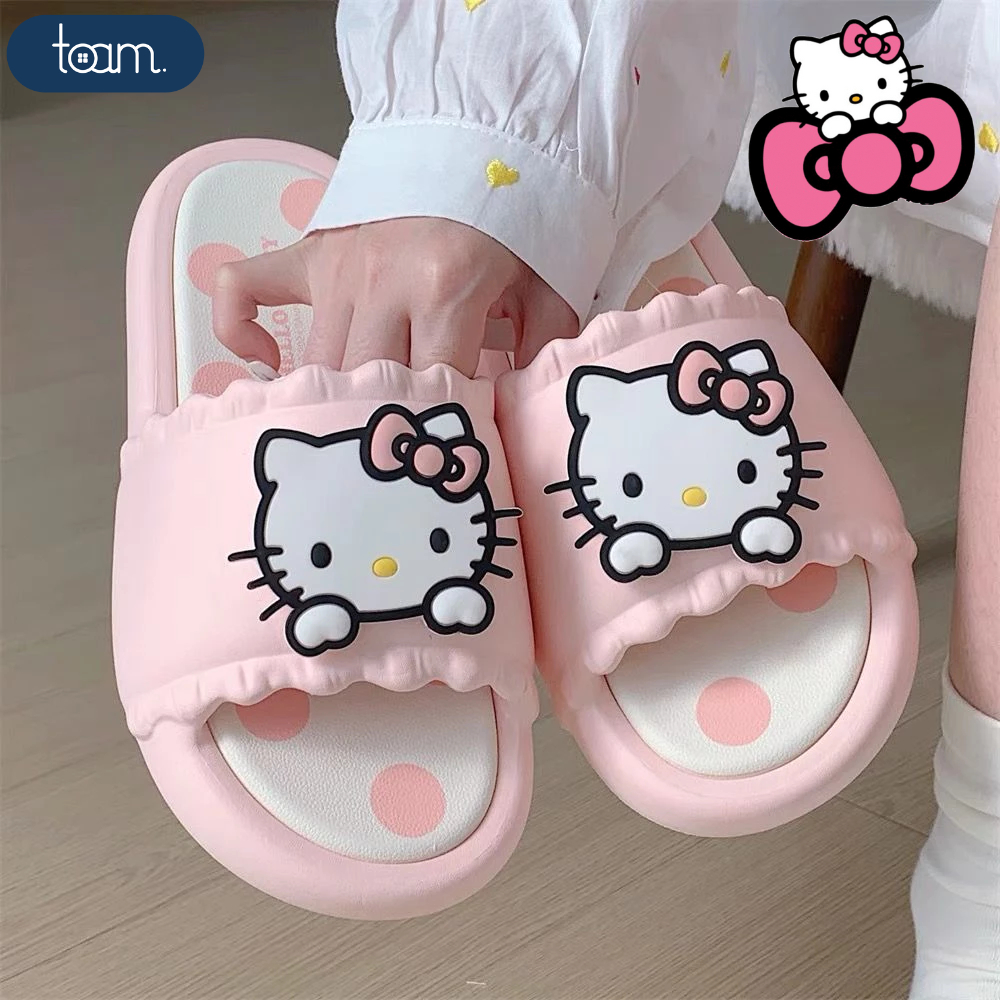 Dép Đi Trong Nhà Hello Kitty Cao Su Eva Êm Chân Mềm Nhẹ Chống Trơn ...
