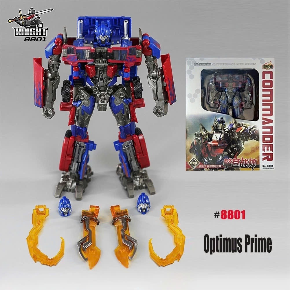 (Có Sẵn) Mô Hình Optimus Prime Gyhtoys 8801 Transformers Robot Biến ...