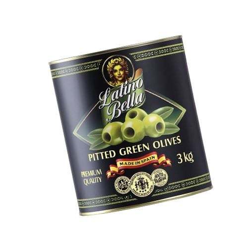 Trái Ô Liu Xanh Không Hạt Latino Bella 3kg/ Latino Bella Pitted Green ...