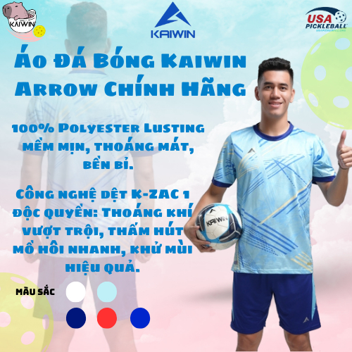 Áo Đá Bóng Kaiwin Arrow Chính Hãng – Phong Cách Thể Thao, Đẳng Cấp Sân ...