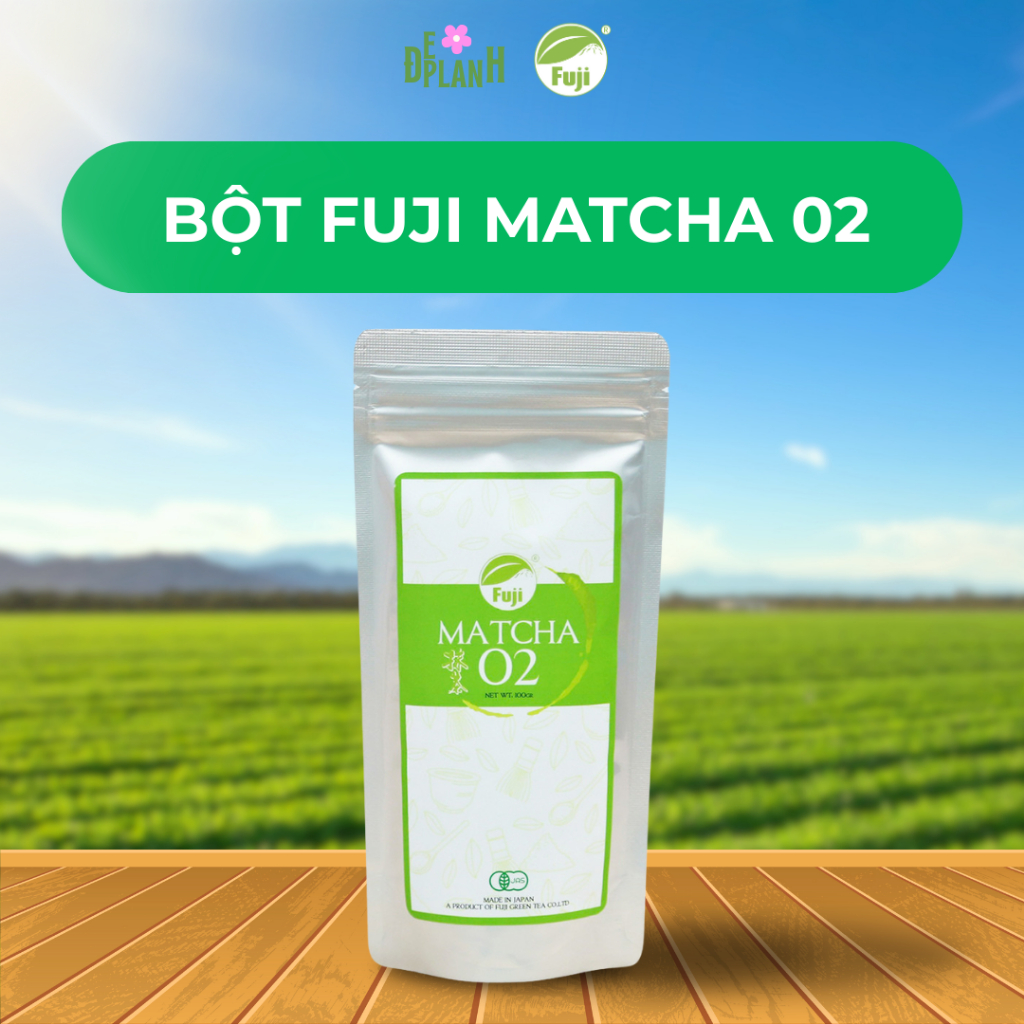[Gói 100gr] Bột Matcha Fuji 02 Nhật Bản | Matcha Nguyên Chất, Màu Xanh ...