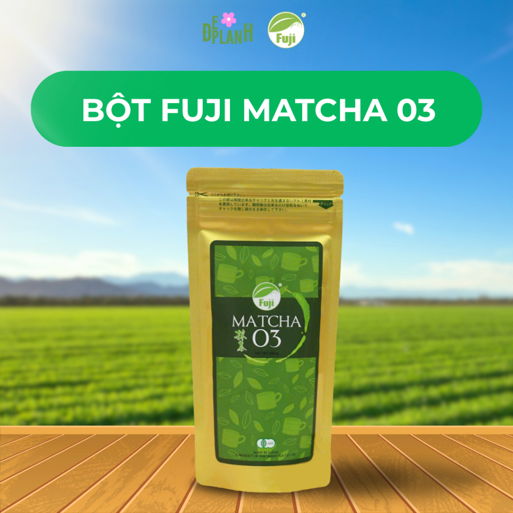 [Gói 100gr] Bột Matcha Fuji 03 Nhật Bản | Matcha Nguyên Chất Cao Cấp ...