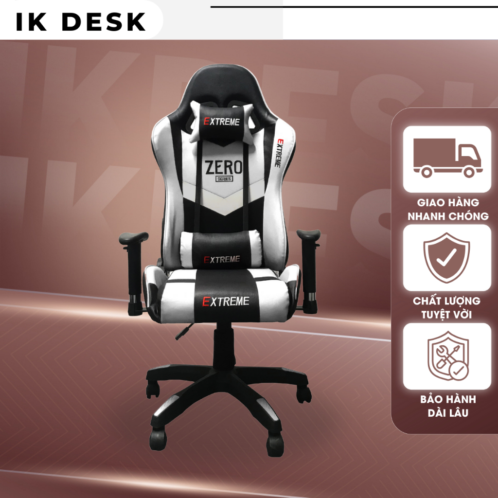 Ghế Gaming Viking IKDESK V1 Ngả Lưng 160 Độ Bản Cao Cấp | Shopee Việt Nam