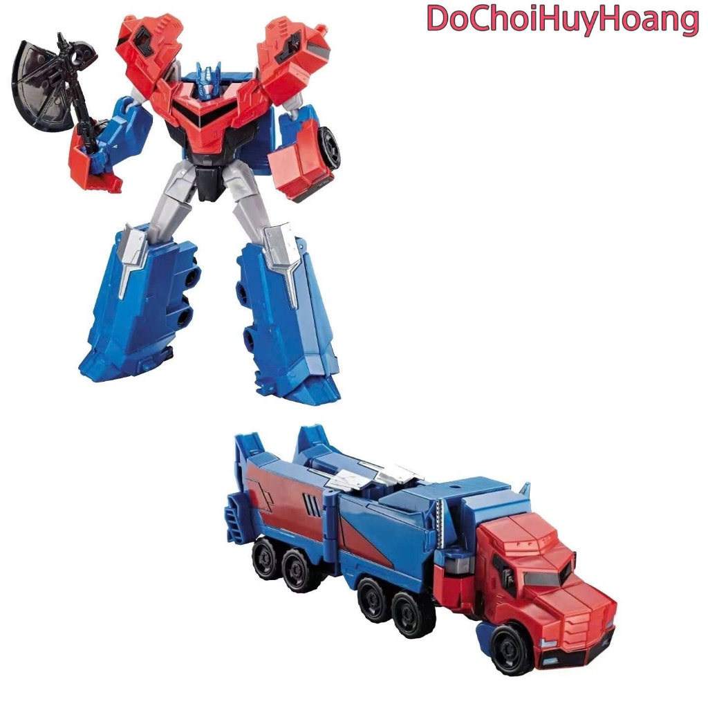 Mô hình robot Optimus biến đổi thành xe container 20cm mẫu 1 | Shopee ...