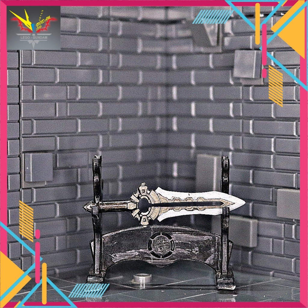 N39 Phụ Kiện In 3D Vũ Khí Glearming Blade Of Stalwart | Shopee Việt Nam