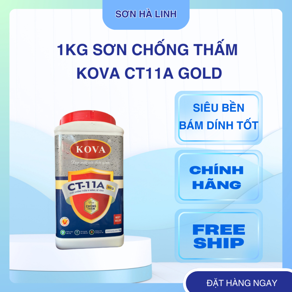 Chất chống thấm tường nhà Kova CT11A - 1KG | Shopee Việt Nam
