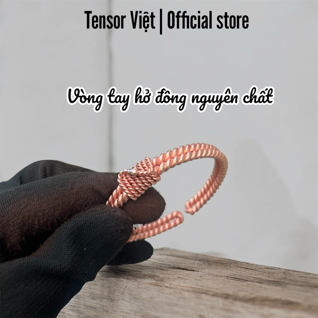 Vòng tay hở đồng nguyên chất mix acuvac đủ size nam nữ | Shopee Việt Nam