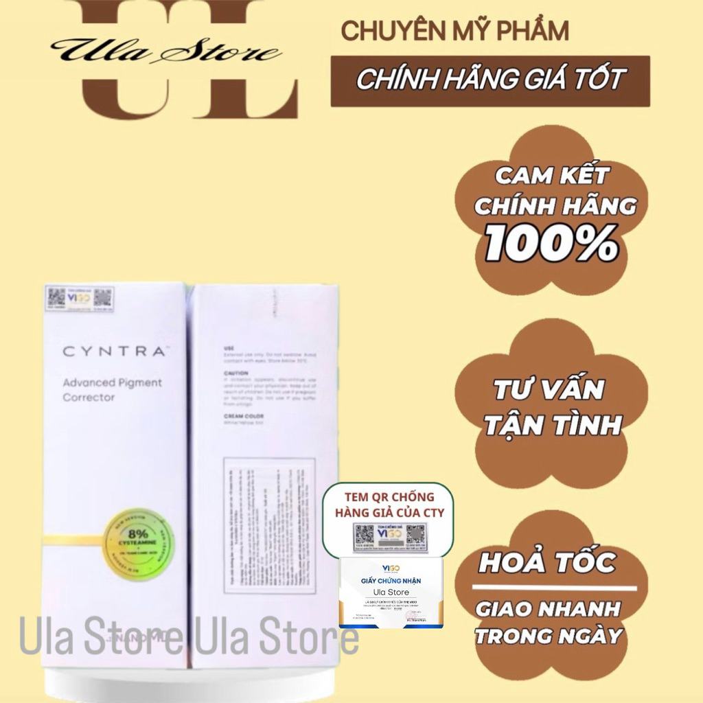 [HÀNG CÔNG TY] KEM Dưỡng LÀM SÁNG DA, HỖ TRỢ MỜ NÁM NANOMD CYNTRA ...
