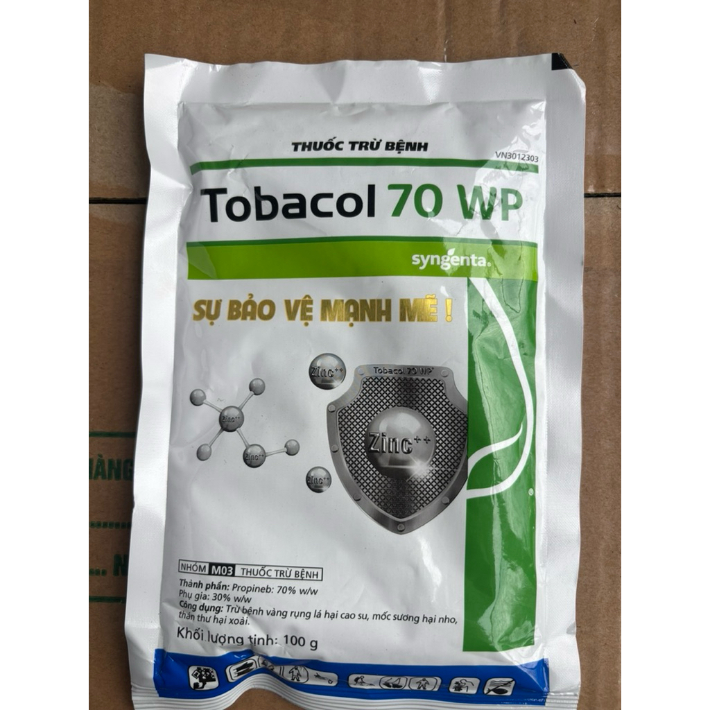 Tobacol 70WP 100GR Cty Syngenta: Sự bảo vệ mạnh mẽ, ngừa bệnh phổ rộng ...